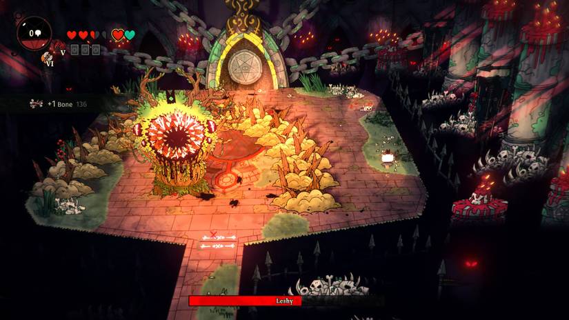 How To Beat Leshy In Cult Of The Lamb