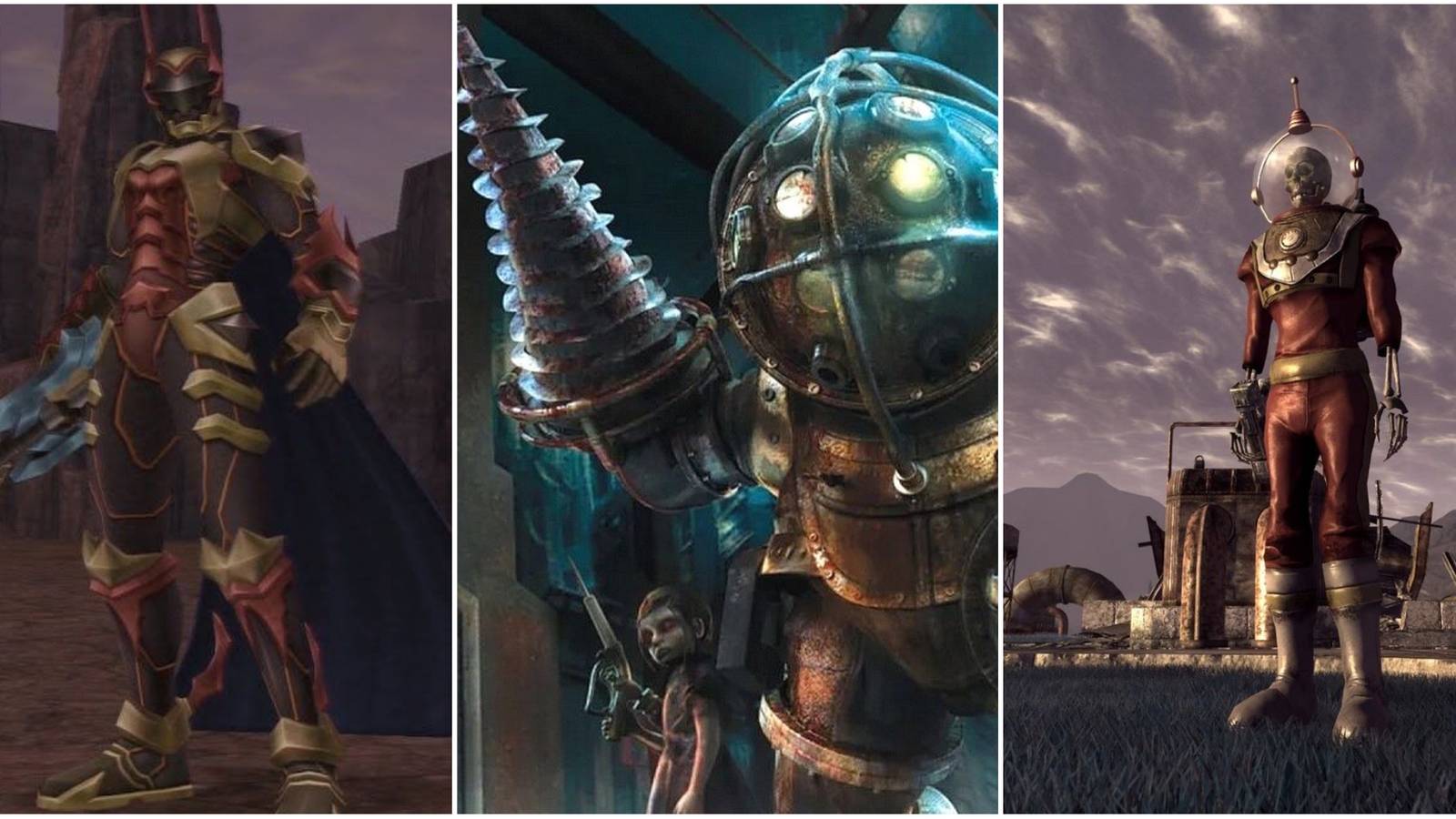 10 Game Characters Who are Trapped in Armor