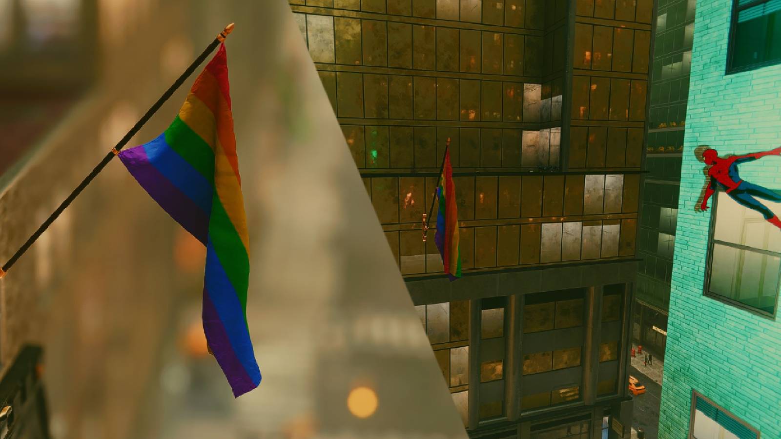 Spider-Man Mod Adds More Pride Flags