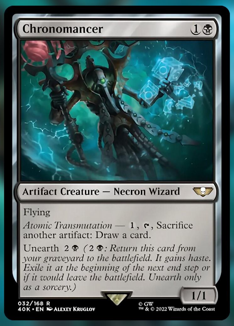 Every Card In The Warhammer 40K Necron Dynasties Commander Deck – MTG