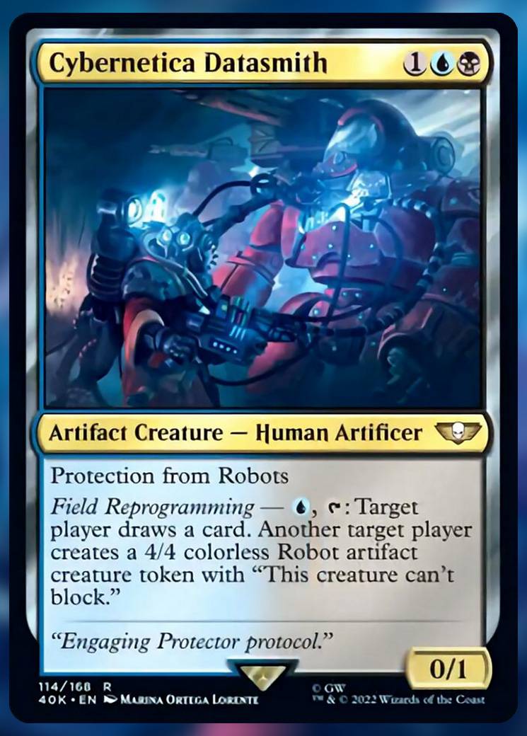 Every Card In The Warhammer 40K Forces Of The Imperium Commander Deck – MTG