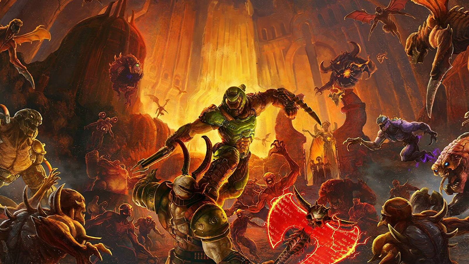 Someone Got Doom Running At 60 FPS Inside Notepad