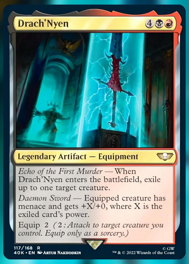 Every Card In The Warhammer 40K The Ruinous Powers Commander Deck – MTG