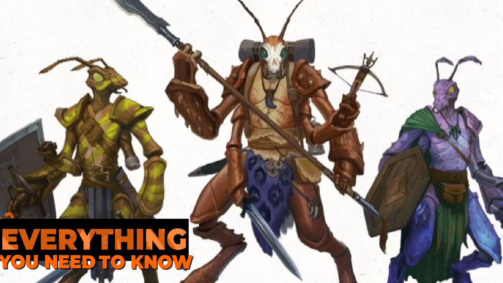 D&D: Guide To Playing A Thri-Kreen