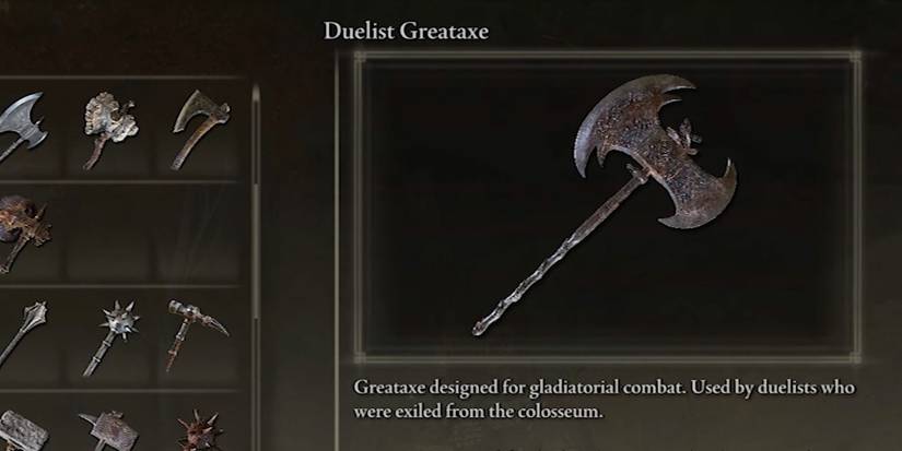 axe weapons elden ring