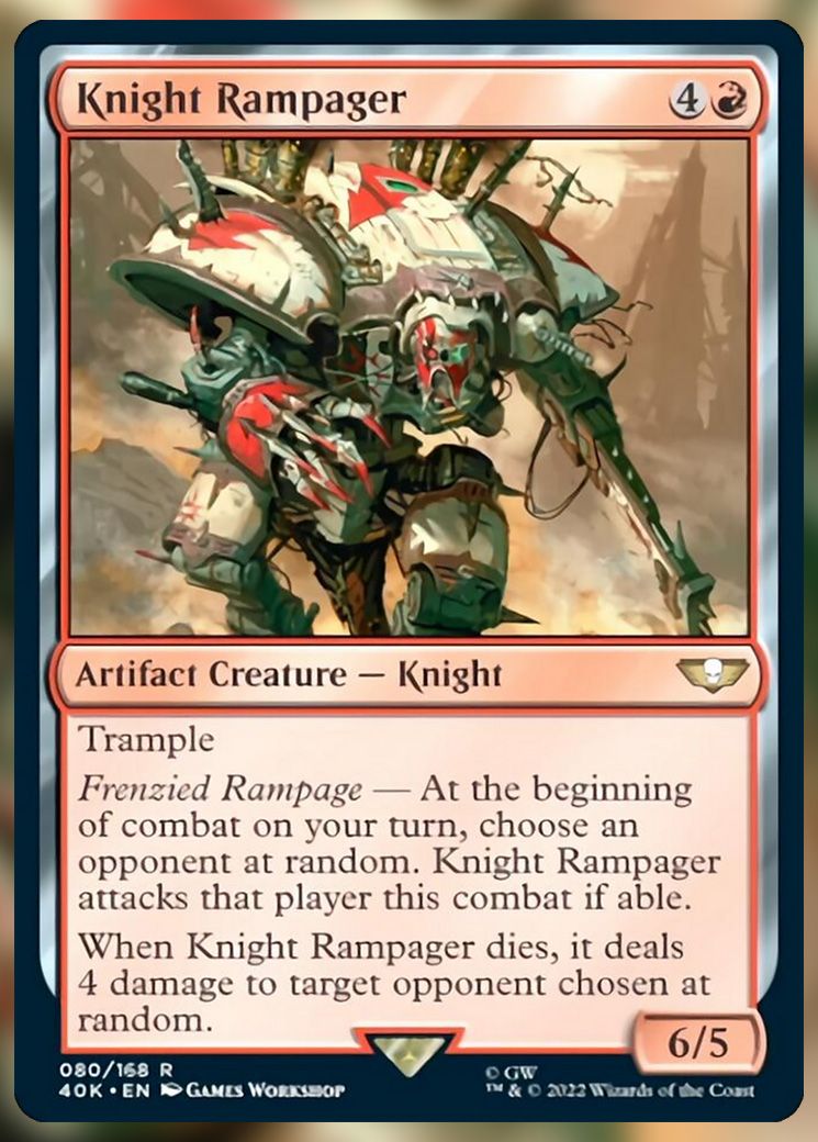 Every Card In The Warhammer 40K The Ruinous Powers Commander Deck – MTG