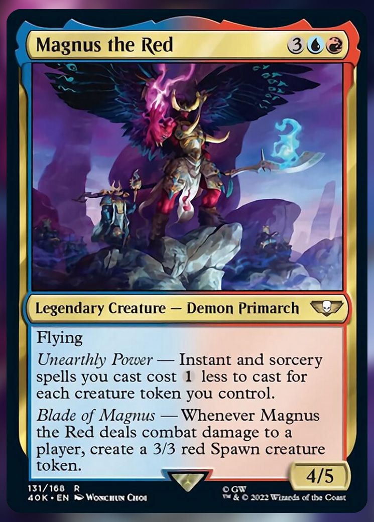 Every Card In The Warhammer 40K The Ruinous Powers Commander Deck – MTG