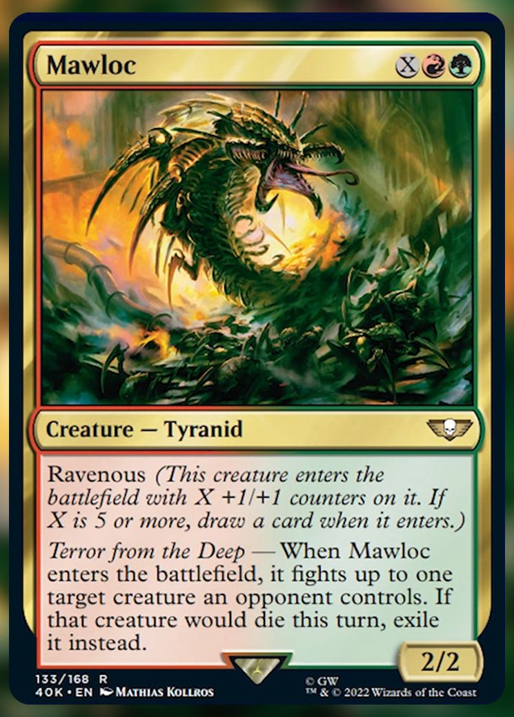 Every New Card In The Warhammer 40K Tyranid Swarm Commander Deck – MTG