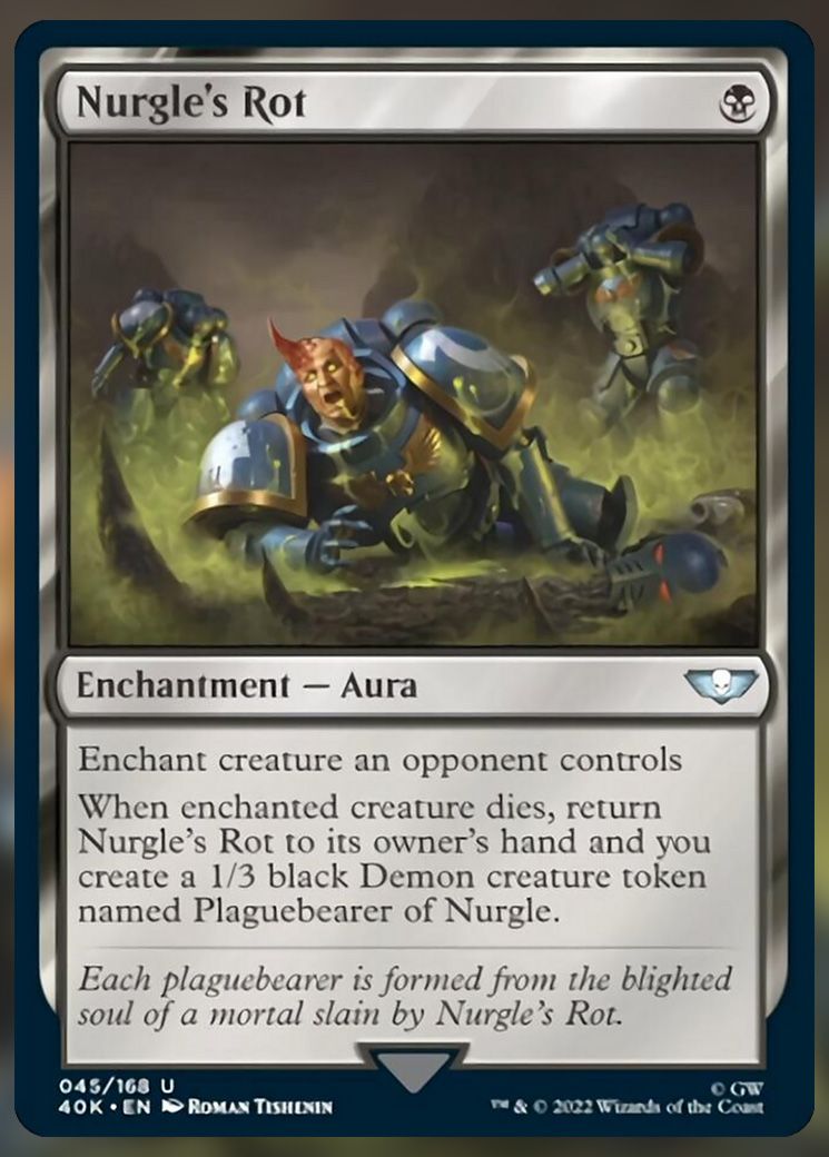 Every Card In The Warhammer 40K The Ruinous Powers Commander Deck – MTG