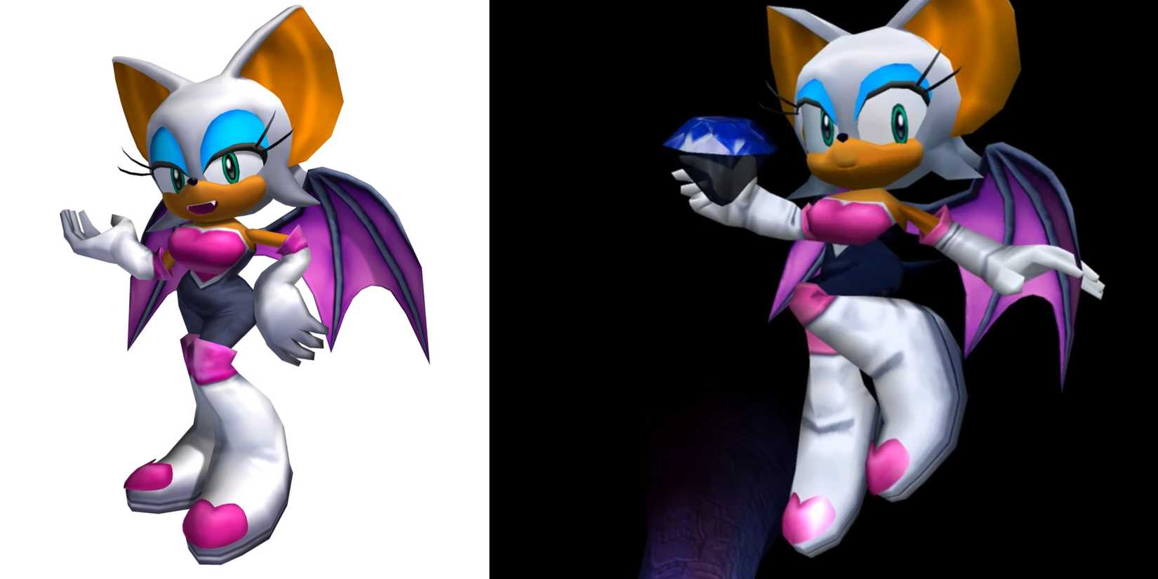 Sonic: 7 Best Rouge The Bat Character Designs