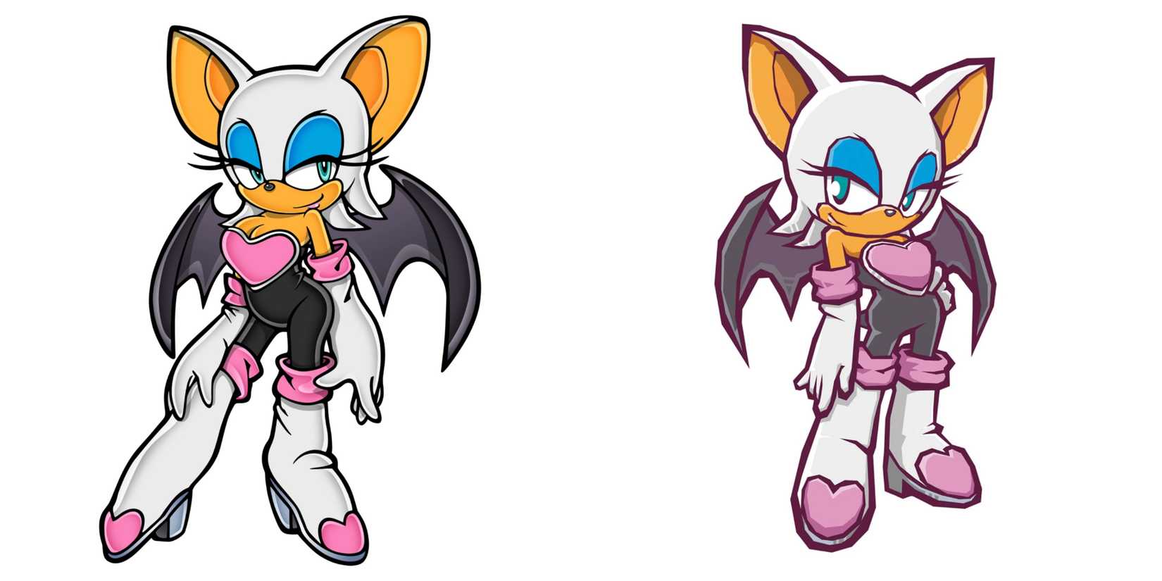 Sonic: 7 Best Rouge The Bat Character Designs