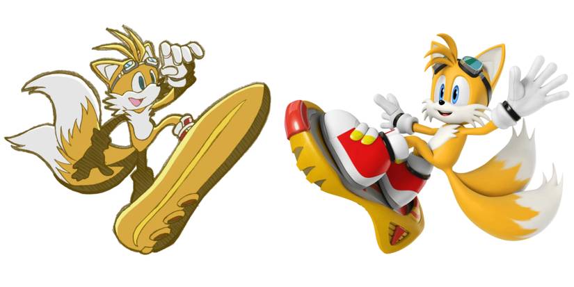 Best Tails Designs In Sonic The Hedgehog