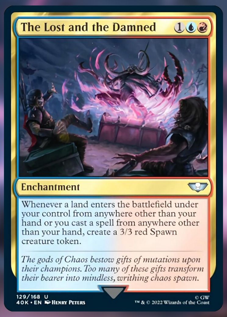 Every Card In The Warhammer 40K The Ruinous Powers Commander Deck – MTG