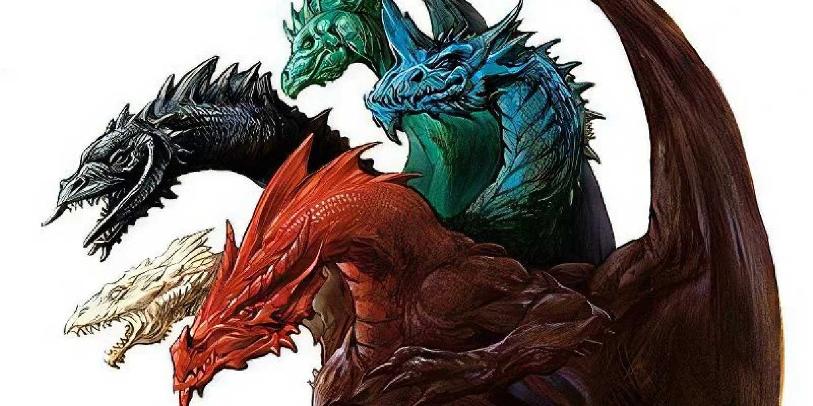 The History Of The Dragon Gods Bahamut And Tiamat In DnD