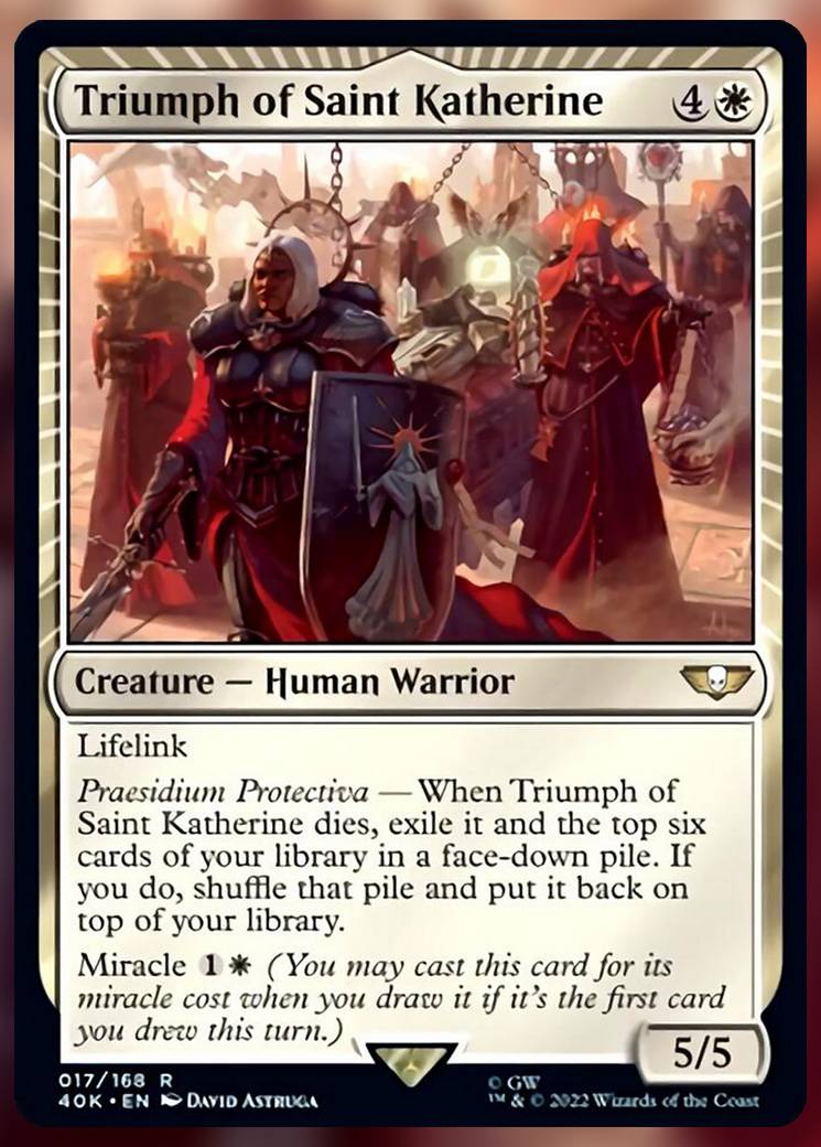 Every Card In The Warhammer 40K Forces Of The Imperium Commander Deck – MTG