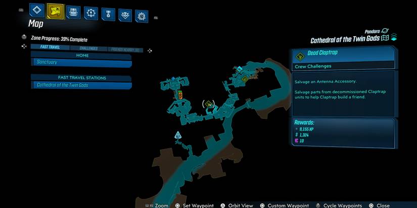 Where To Find All The Dead Claptraps In Borderlands 3