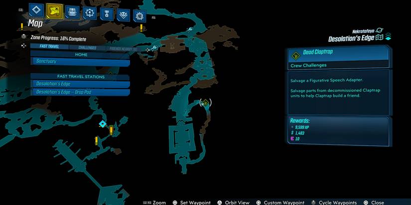 Where To Find All The Dead Claptraps In Borderlands 3