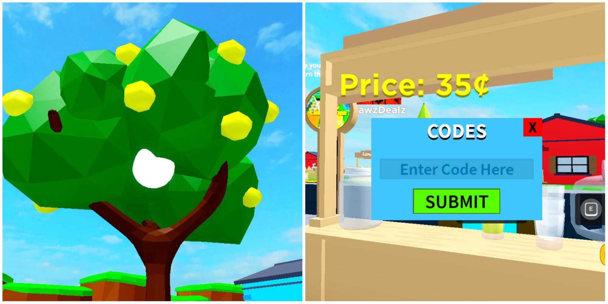 Lemonade Tycoon Codes - Roblox
