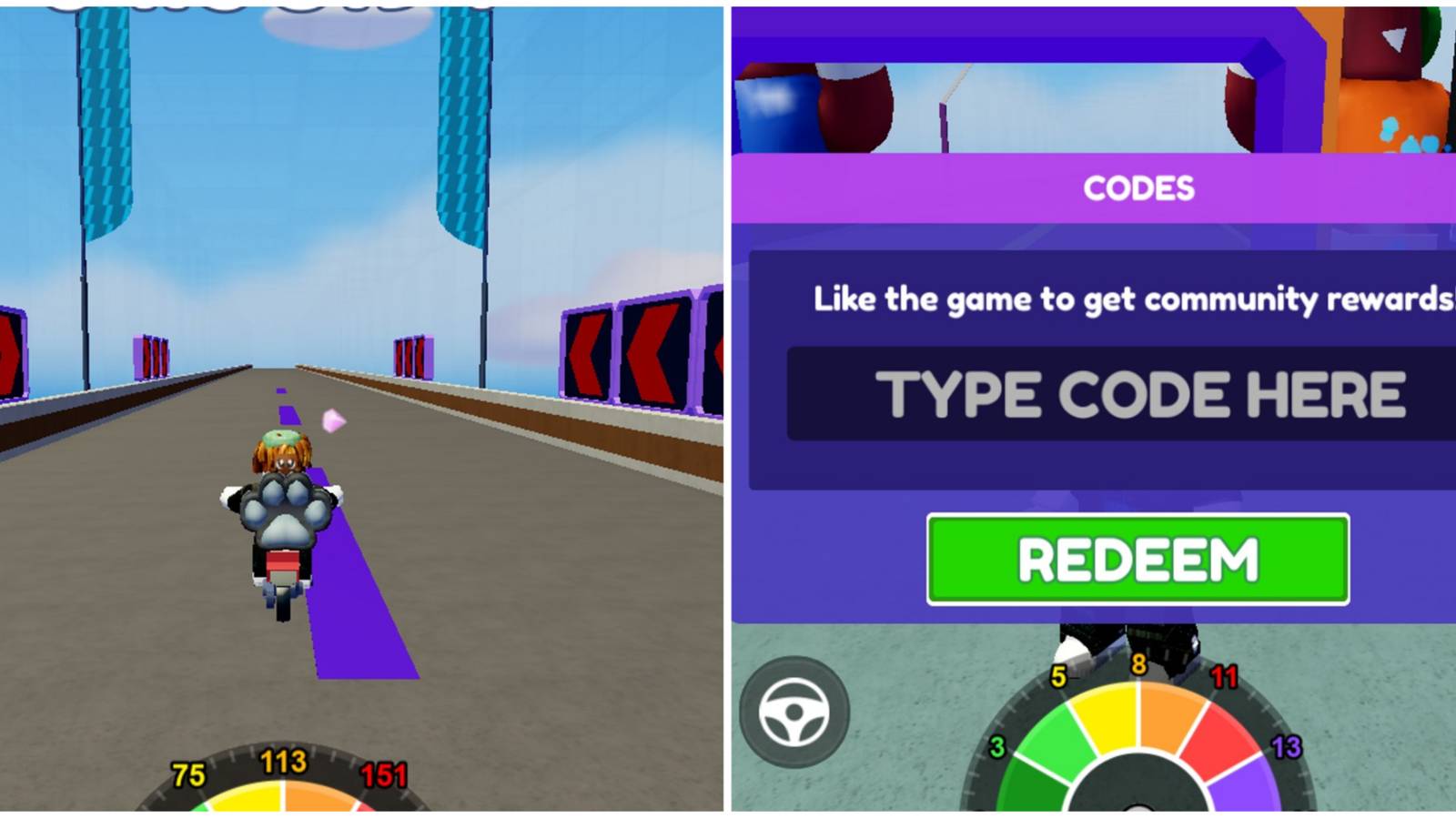 Max Speed Codes - Roblox