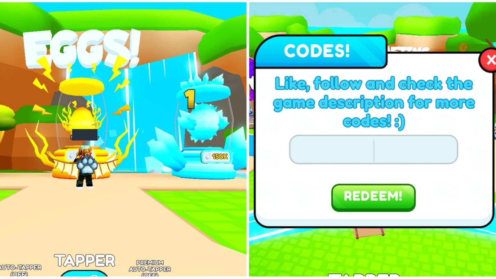 Tapper Simulator Codes - Roblox