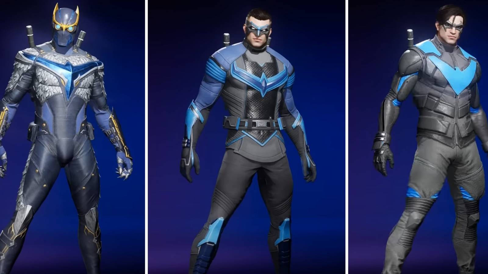 Best Costumes For Nightwing In Gotham Knights, Ranked