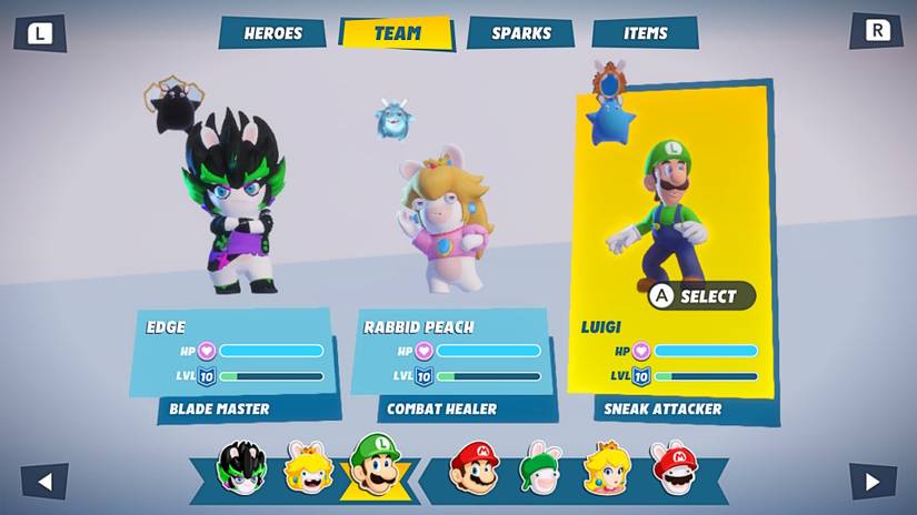 Which Skills To Unlock For Each Hero In Mario + Rabbids: Sparks Of Hope
