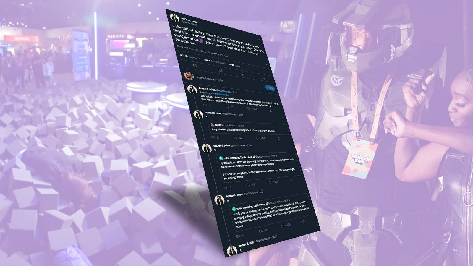 Twitter Thread Shows What A Nightmare TwitchCon Was
