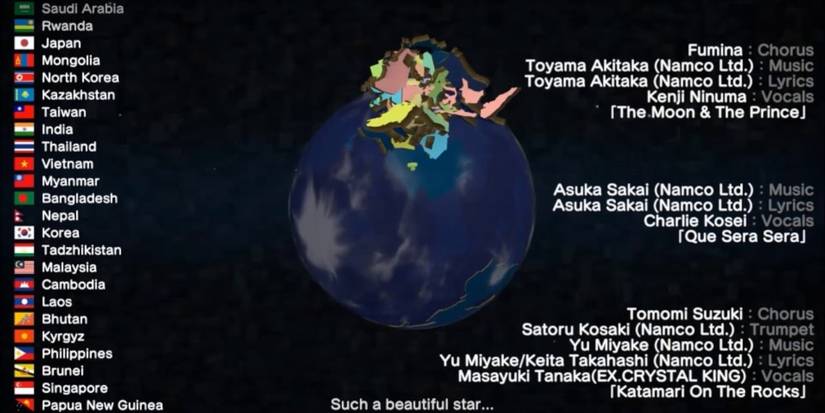 Video Game End Credits That Turn Into A Mini Game