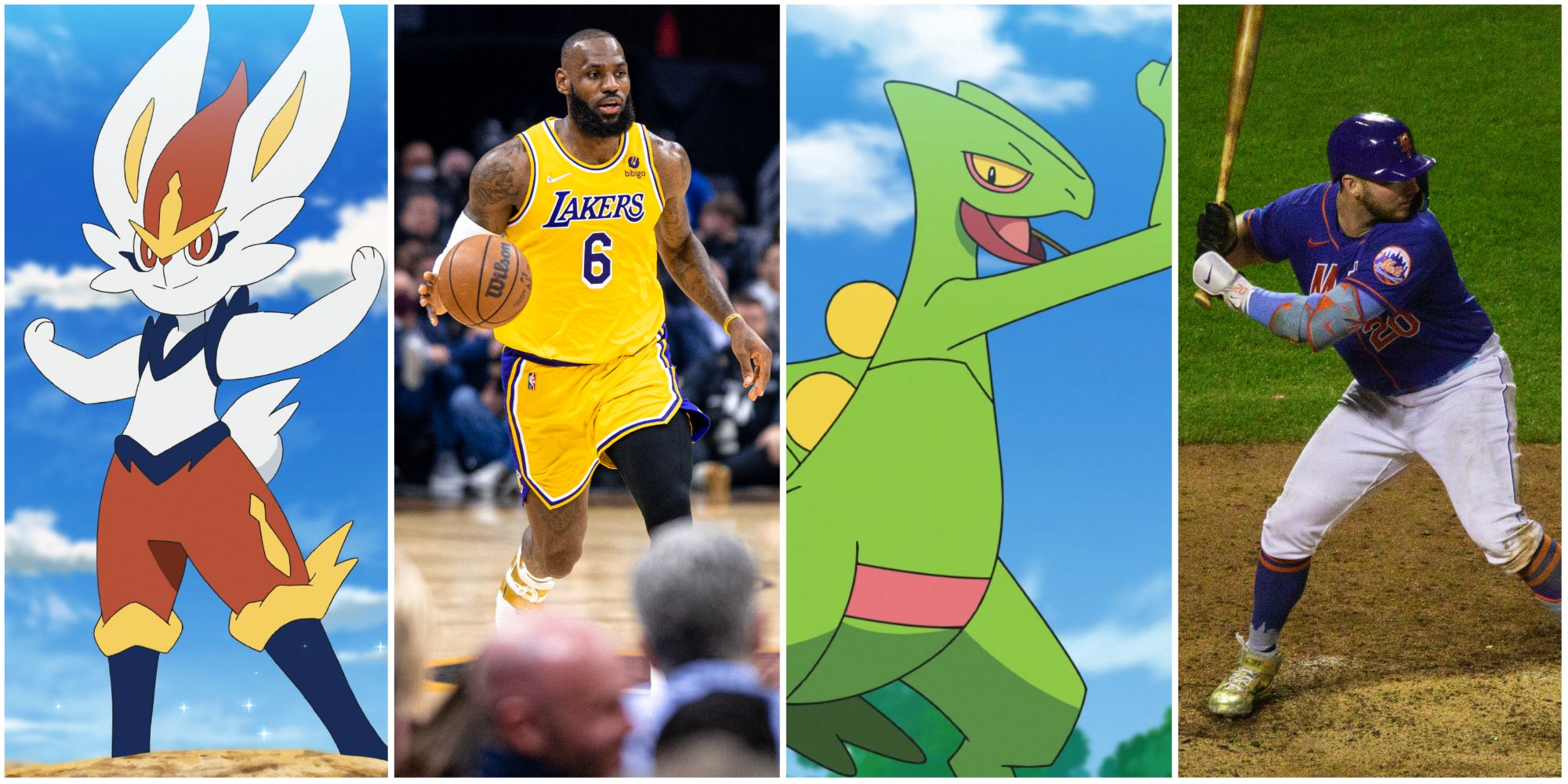 Starter Pokemon And Their All-Star Athlete Equivalents