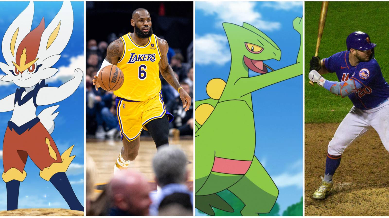 Starter Pokemon And Their All-Star Athlete Equivalents