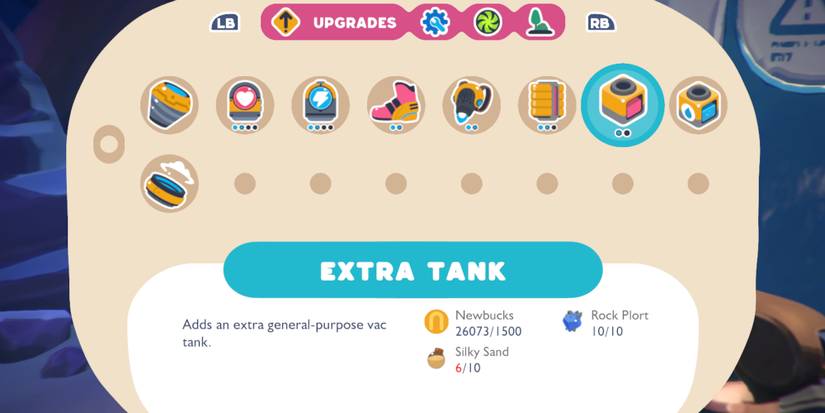 Best Upgrades For The Vacpack In Slime Rancher 2