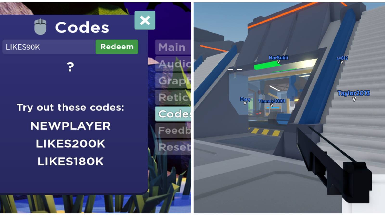 Aimblox Codes - Roblox