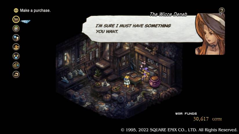 Where To Find Deneb And Gain The Wicce Class In Tactics Ogre: Reborn