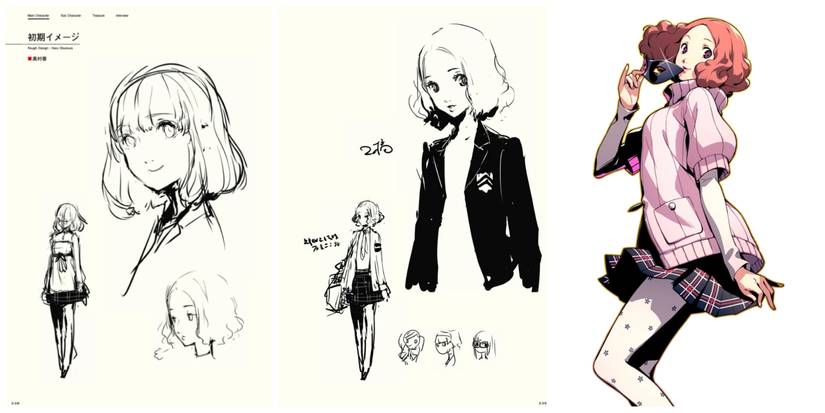 Every Phantom Thief's Concept Art Vs. Their Final Form In Persona 5: Royal