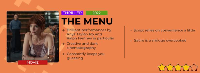 The Menu Review - A Fresh Twist On An Old Classic