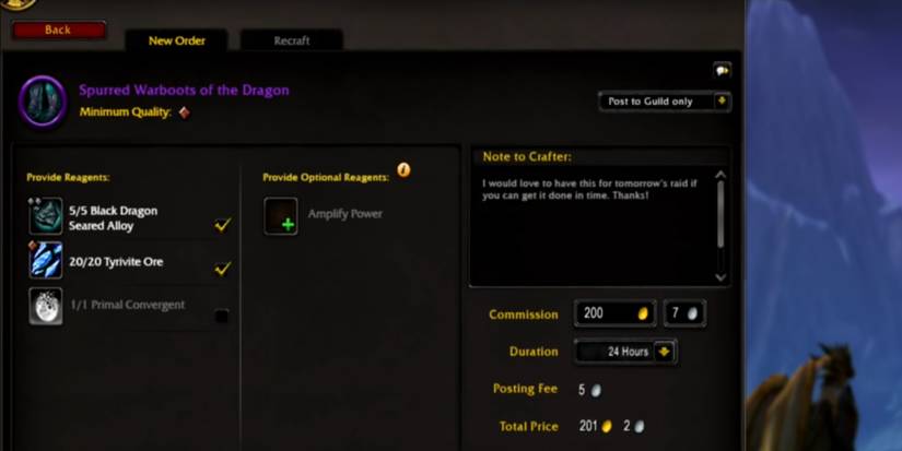 Complete Guide To Crafting In World Of Warcraft: Dragonflight