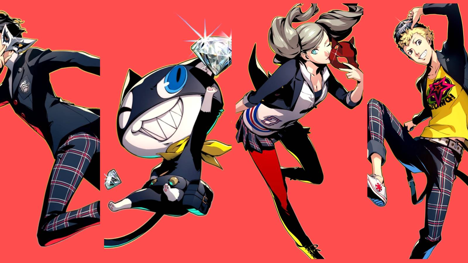 Every Phantom Thief's Concept Art Vs. Their Final Form In Persona 5: Royal