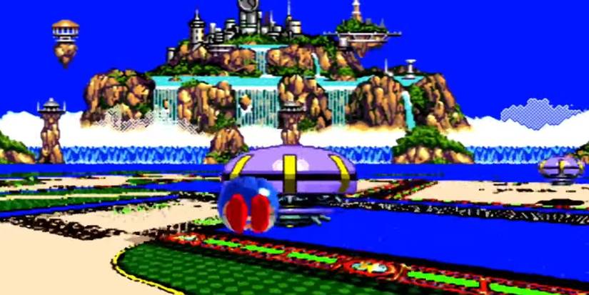 sonic cd level backgrounds