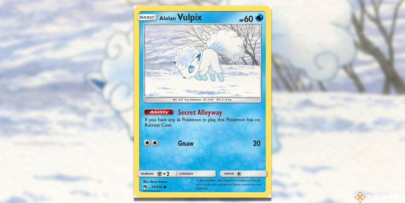 Pokemon TCG: The Best Winter Themed Cards Ranked By Artwork