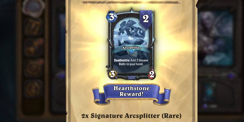 Signature Card List - Hearthstone