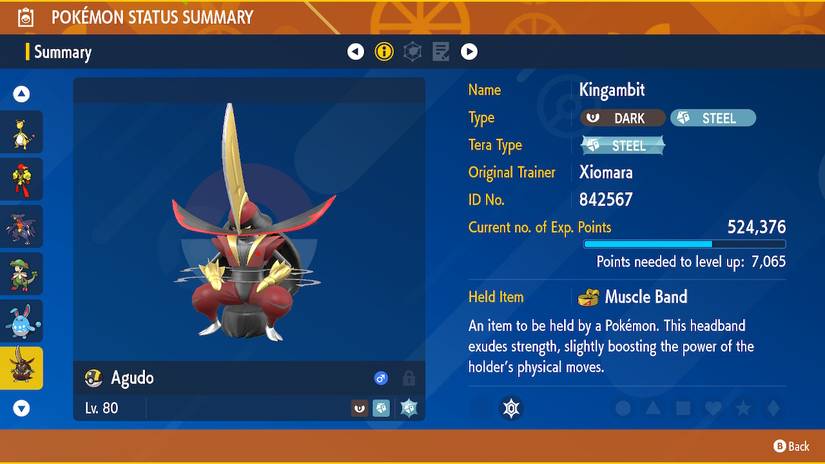 How To Evolve Bisharp To Kingambit In Pokemon Scarlet & Violet