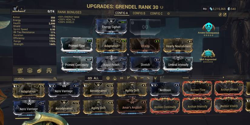 How To Craft And Play Grendel In Warframe