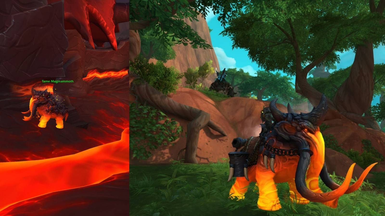 How To Tame The Loyal Magmammoth Mount In WoW: Dragonflight