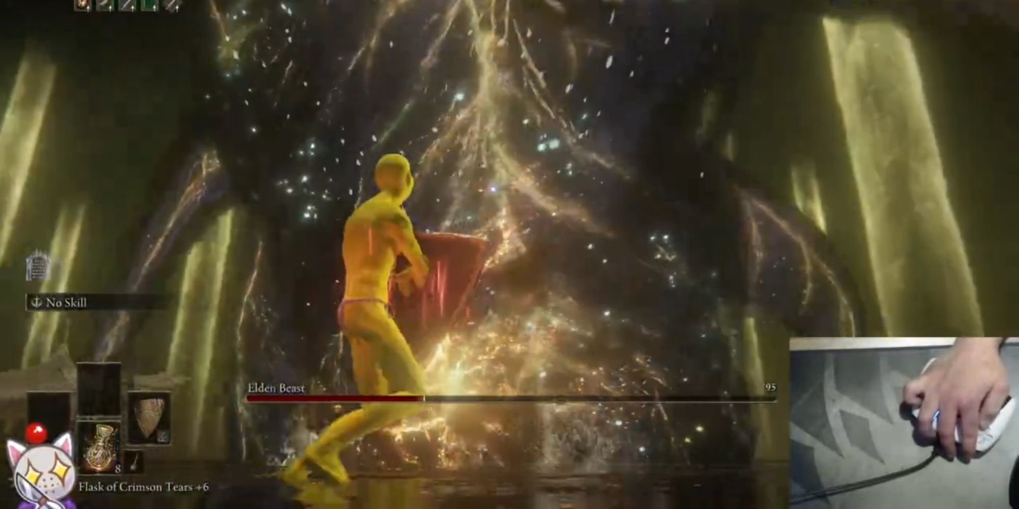 Elden Ring Fan Beats Game One-Handed Using Just The Brass Shield