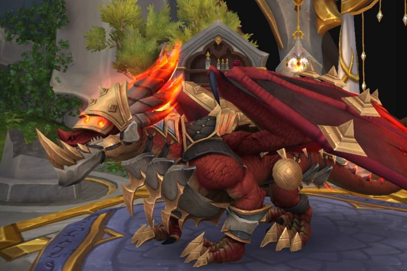 wow dragon mount customization