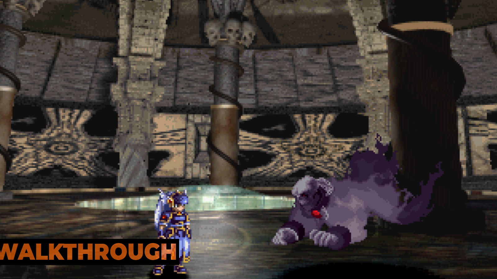 Complete Sunken Shrine Walkthrough - Valkyrie Profile: Lenneth