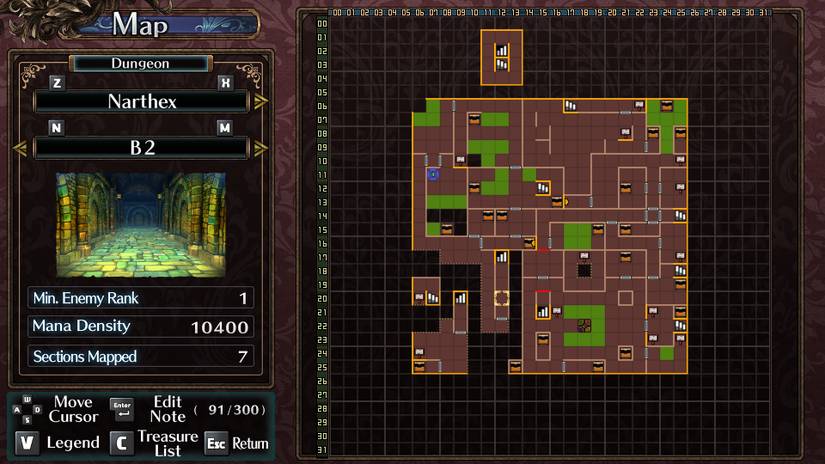All Chests In Narthex I - Labyrinth Of Galleria: The Moon Society