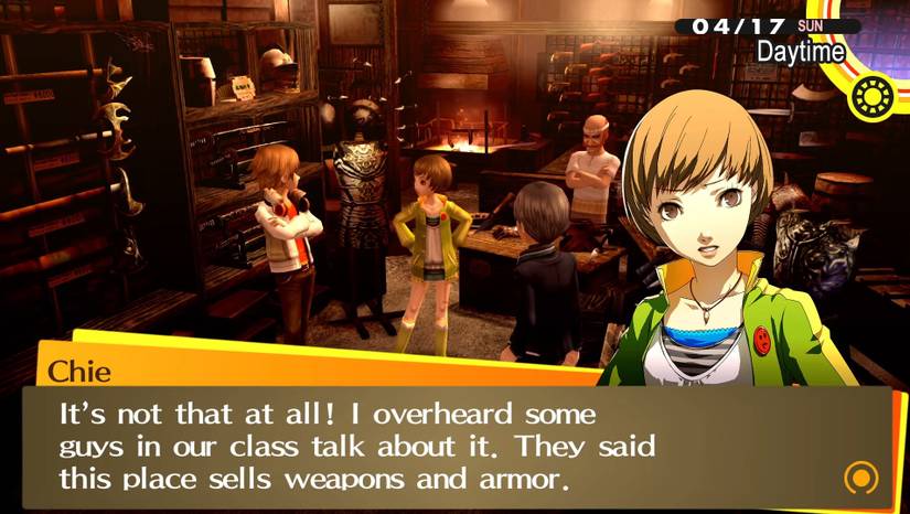 All Materials To Get Weapons And Armor From Master Daidara In Persona 4 ...