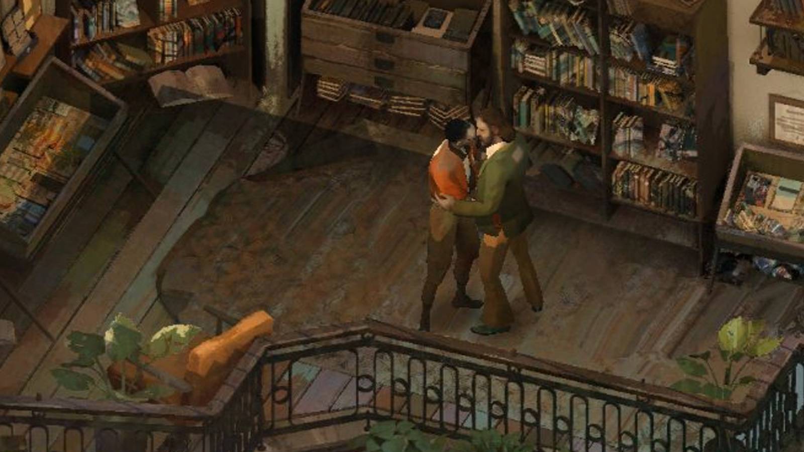 Disco Elysium Sends Fans Into Frenzy With Photo Of Kim And Harry Kissing