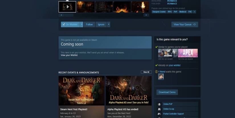 Everything We Know About Dark And Darker